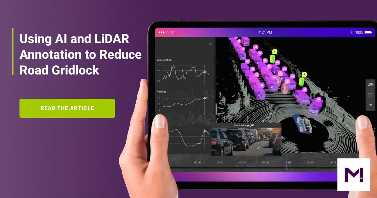 Using AI and LiDAR Annotation to Reduce Road Gridlock | Mindy Support ...