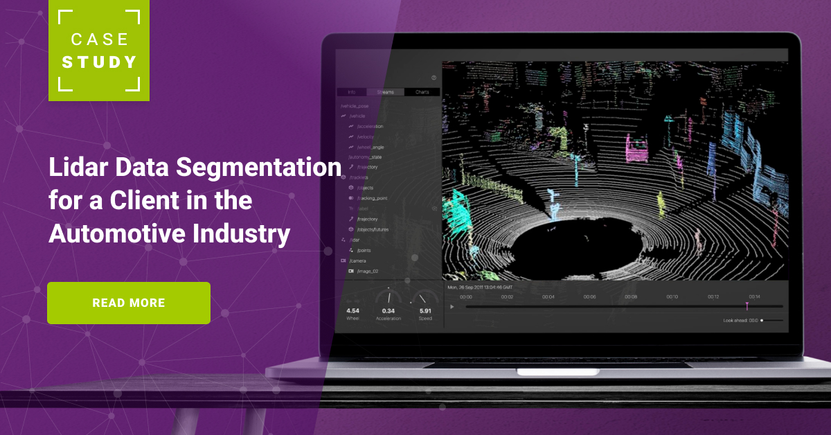 Lidar Data Segmentation For A Client In The Automotive Industry Mindy