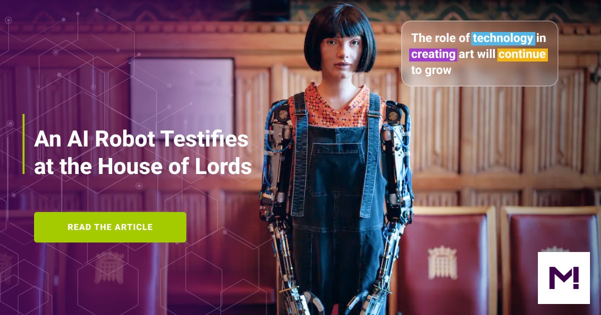 An AI Robot Testifies at the House of Lords | Mindy Support Outsourcing