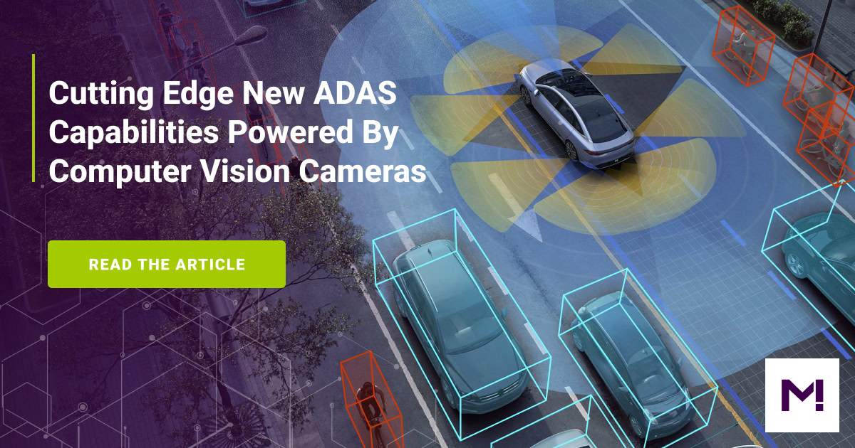 Cutting Edge New ADAS Capabilities Powered By Computer Vision Cameras ...