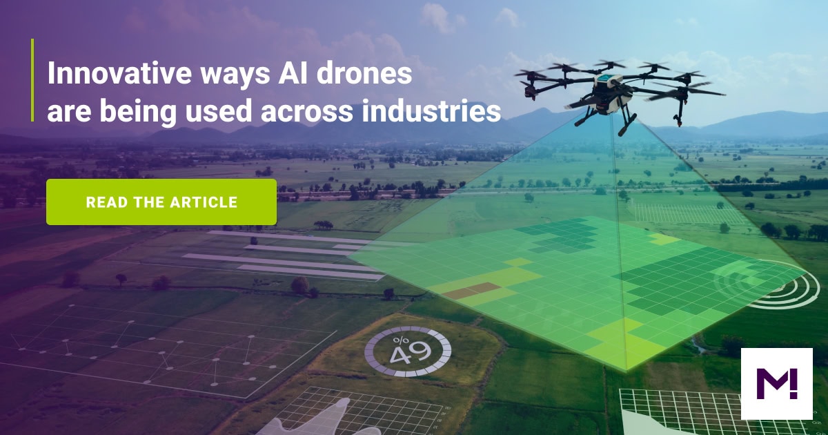 Innovative Uses of AI Drones Across Industries | Mindy Support