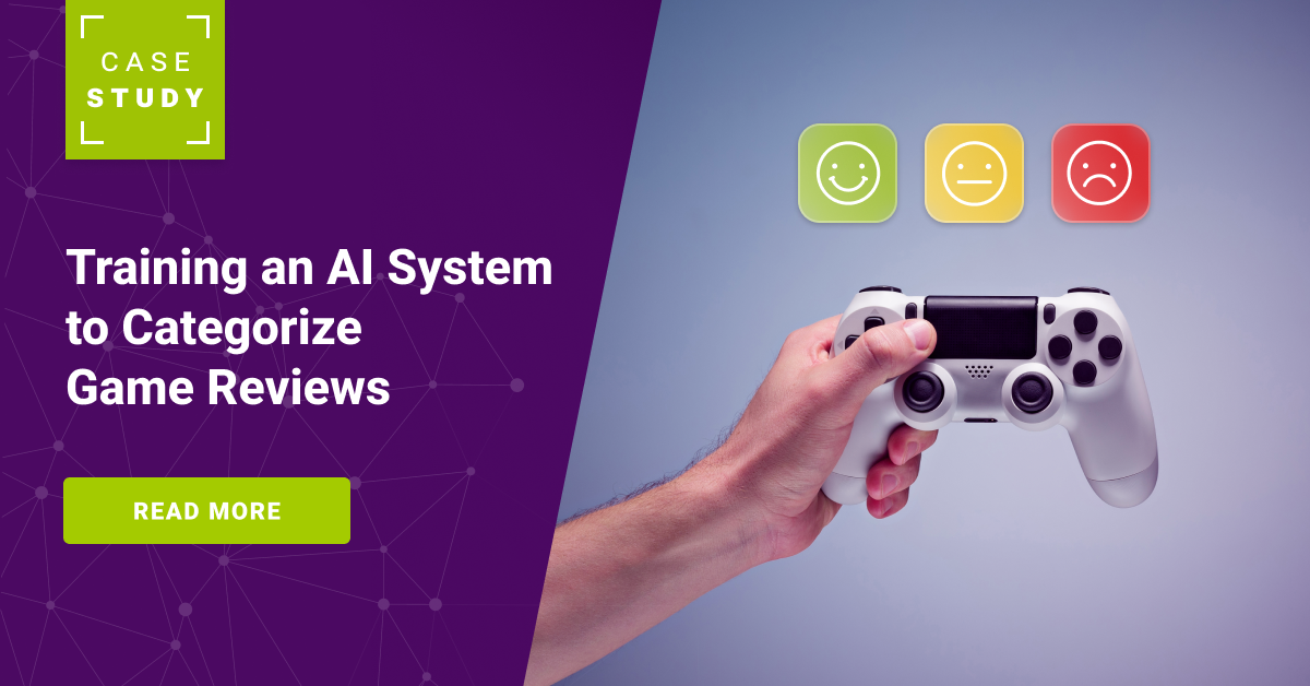 Training an AI System to Categorize Game Reviews | Mindy Support