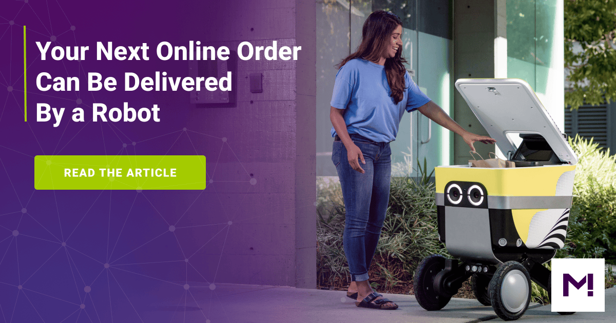 Your Next Online Order Can Be Delivered By a Robot | Mindy Support ...