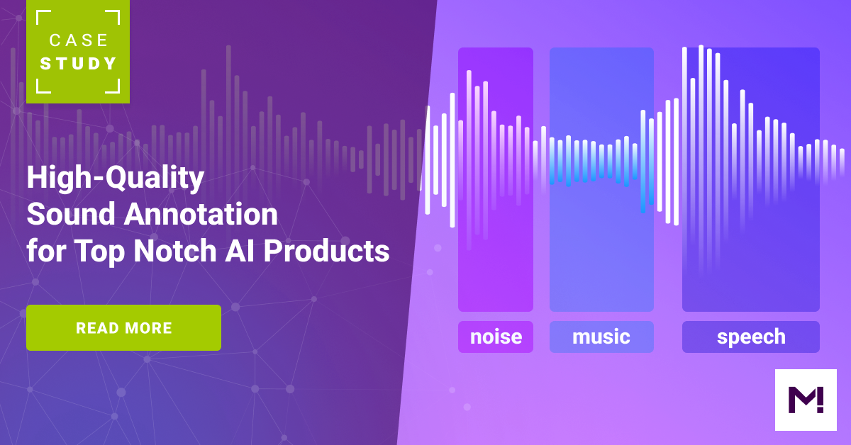 High-Quality Sound Annotation for Top Notch AI Products | Mindy Support