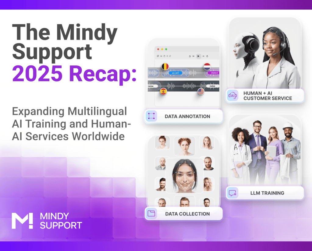 Mindy Support 2025 Recap: Scaling Multilingual AI Training, Data ...
